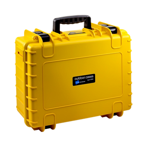 B&W International Type 5000 Outdoor Hard Case with Padded Dividers (Ye ...